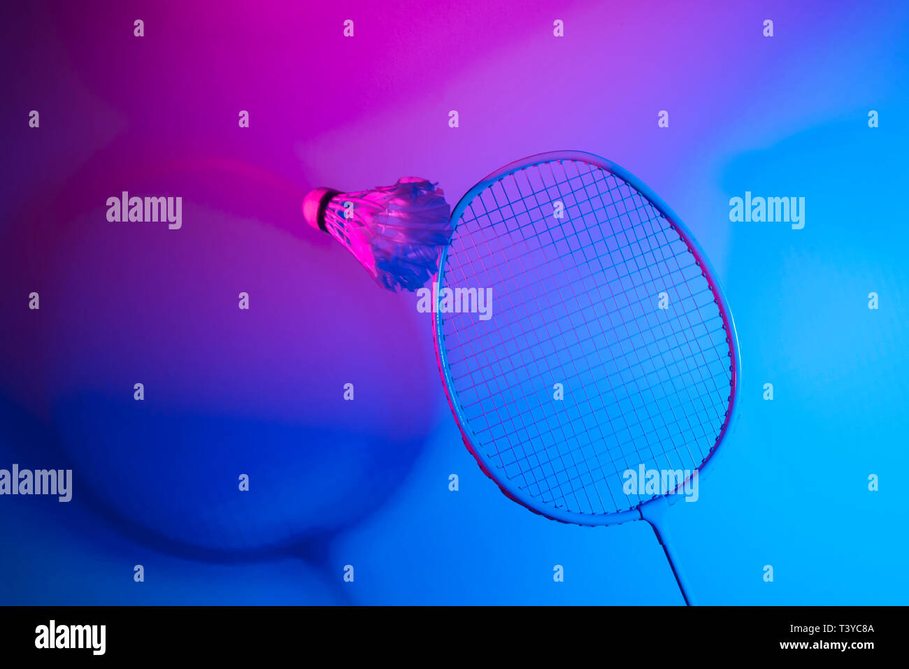 Practicing Badminton High Resolution Stock Photography and Images - Alamy