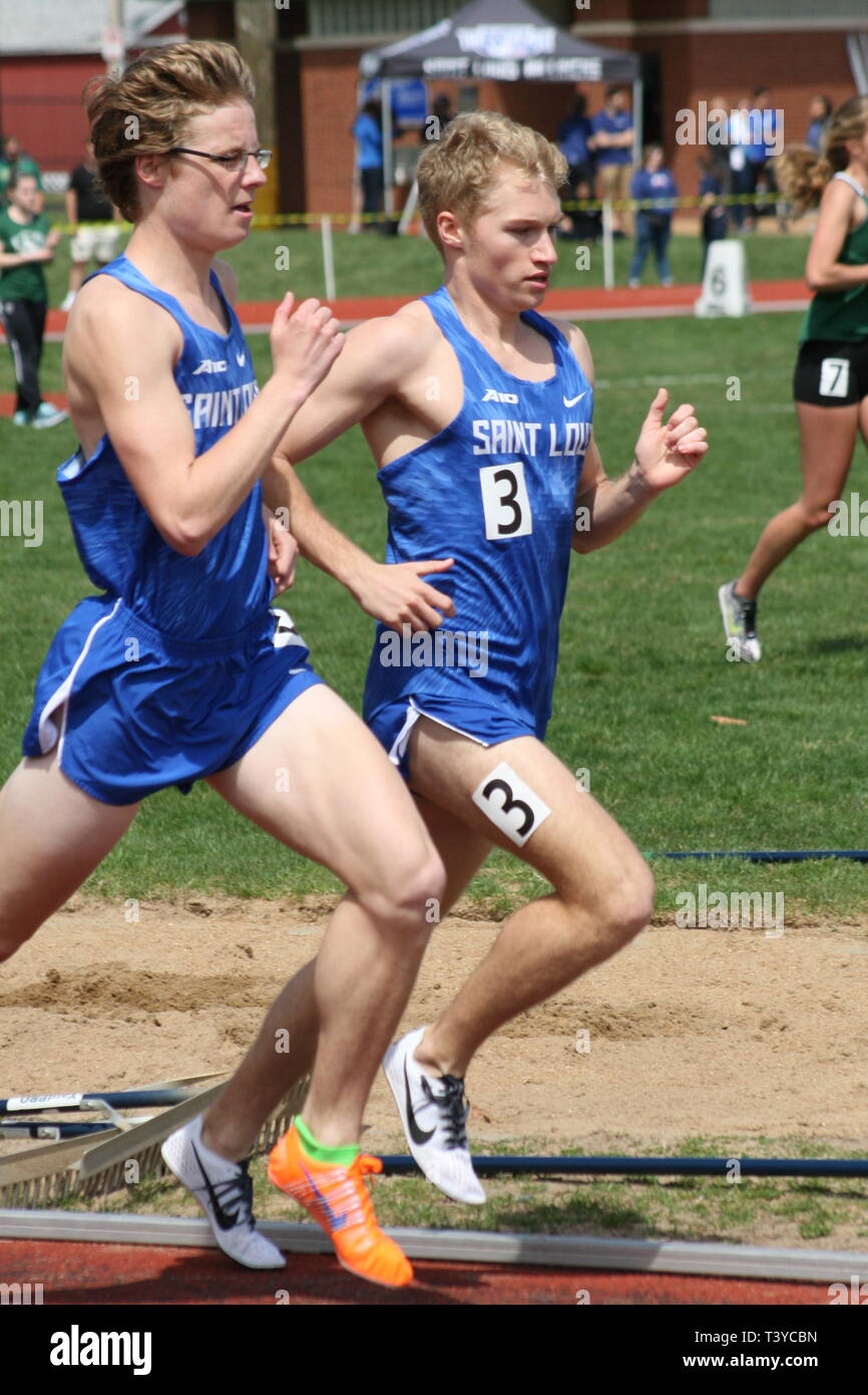 Neck and Neck Stock Photo - Alamy