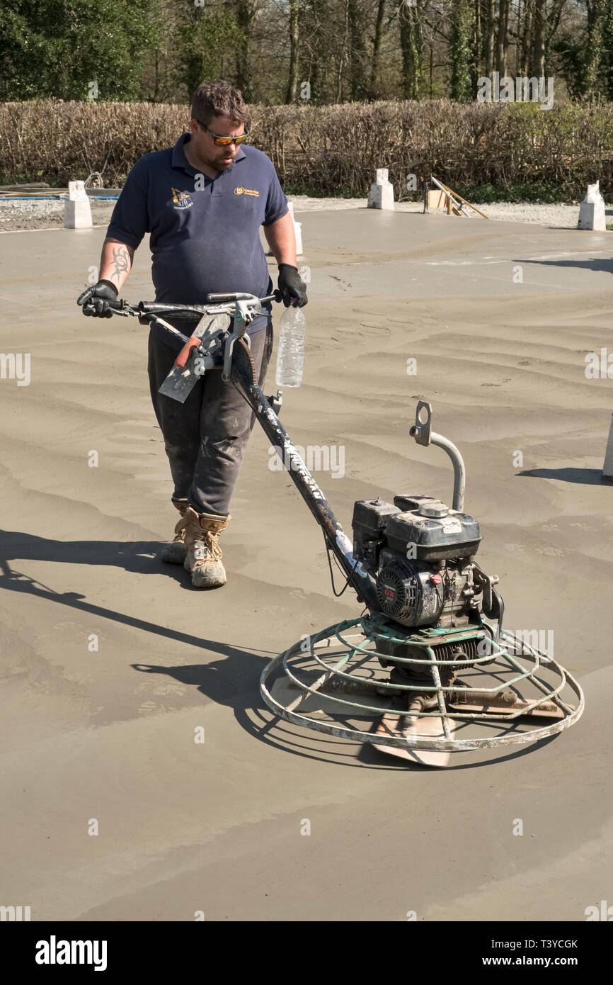 Concrete smooth float finish hi-res stock photography and images - Alamy