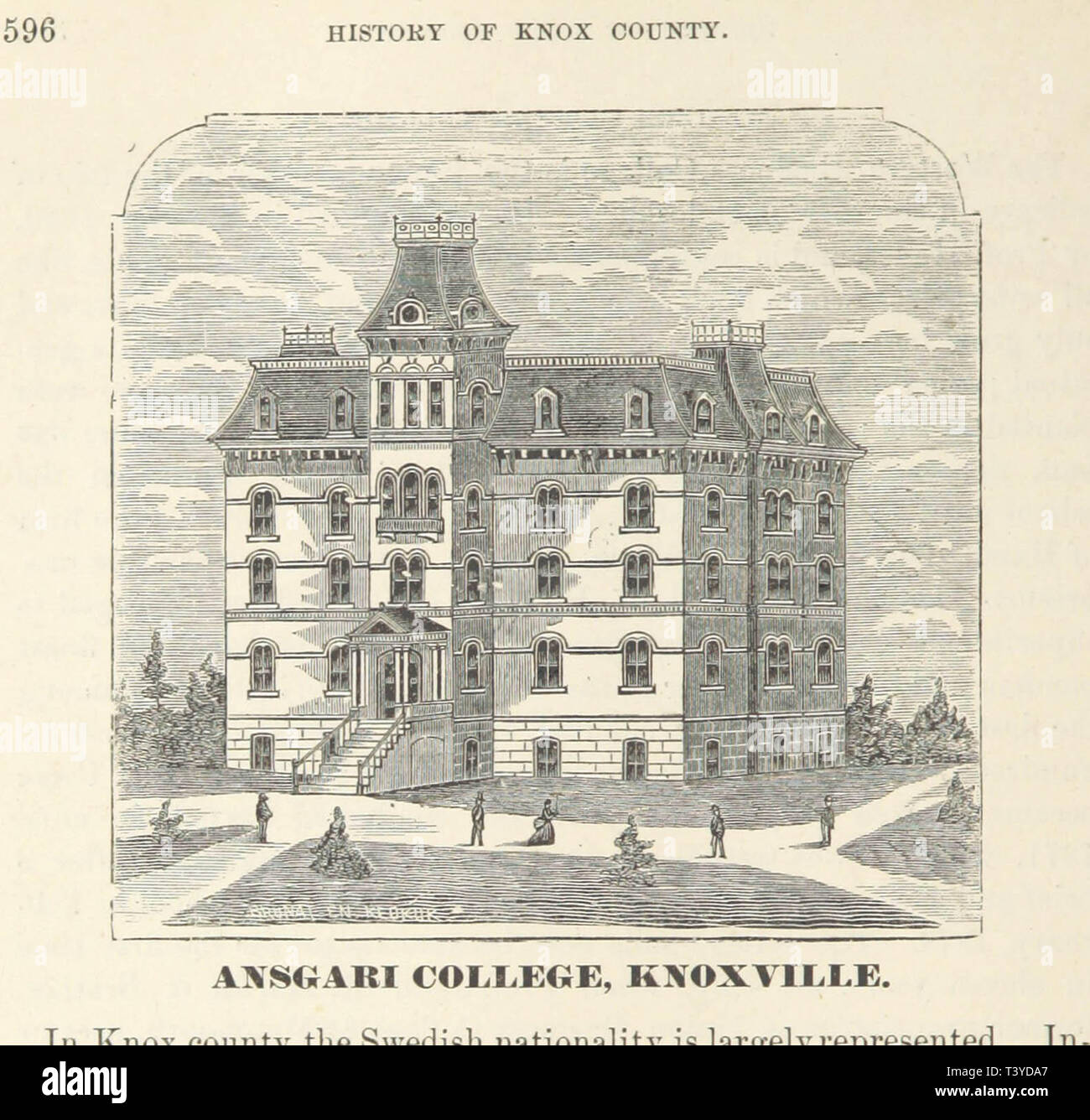 History of Knox County Illinois Stock Photo - Alamy