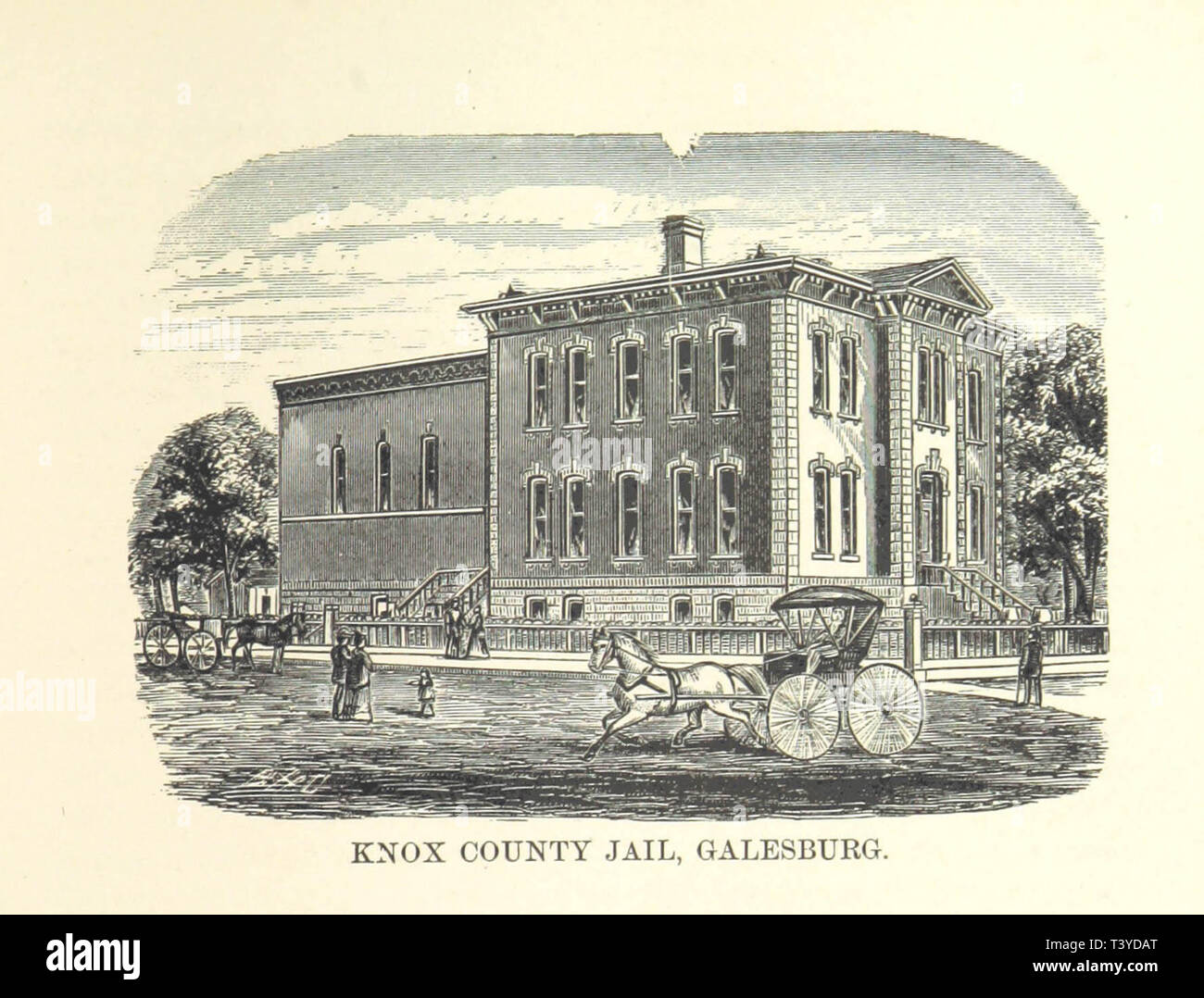 History of Knox County Illinois Stock Photo - Alamy