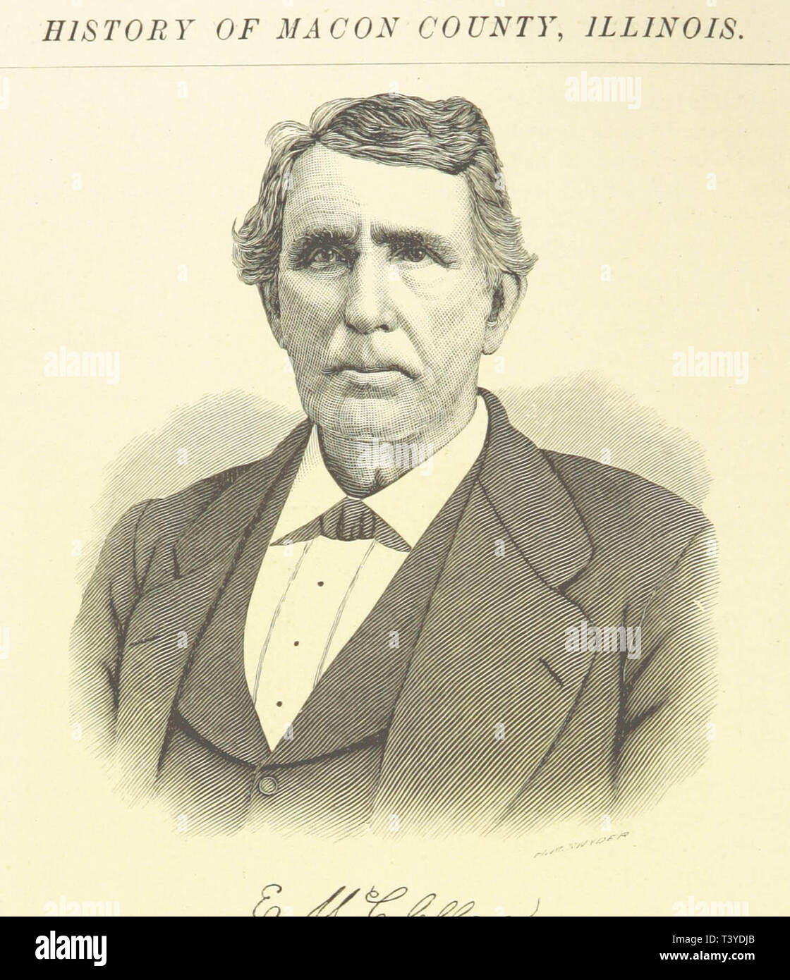 History of Macon County Illinois. With illustrations Stock Photo - Alamy