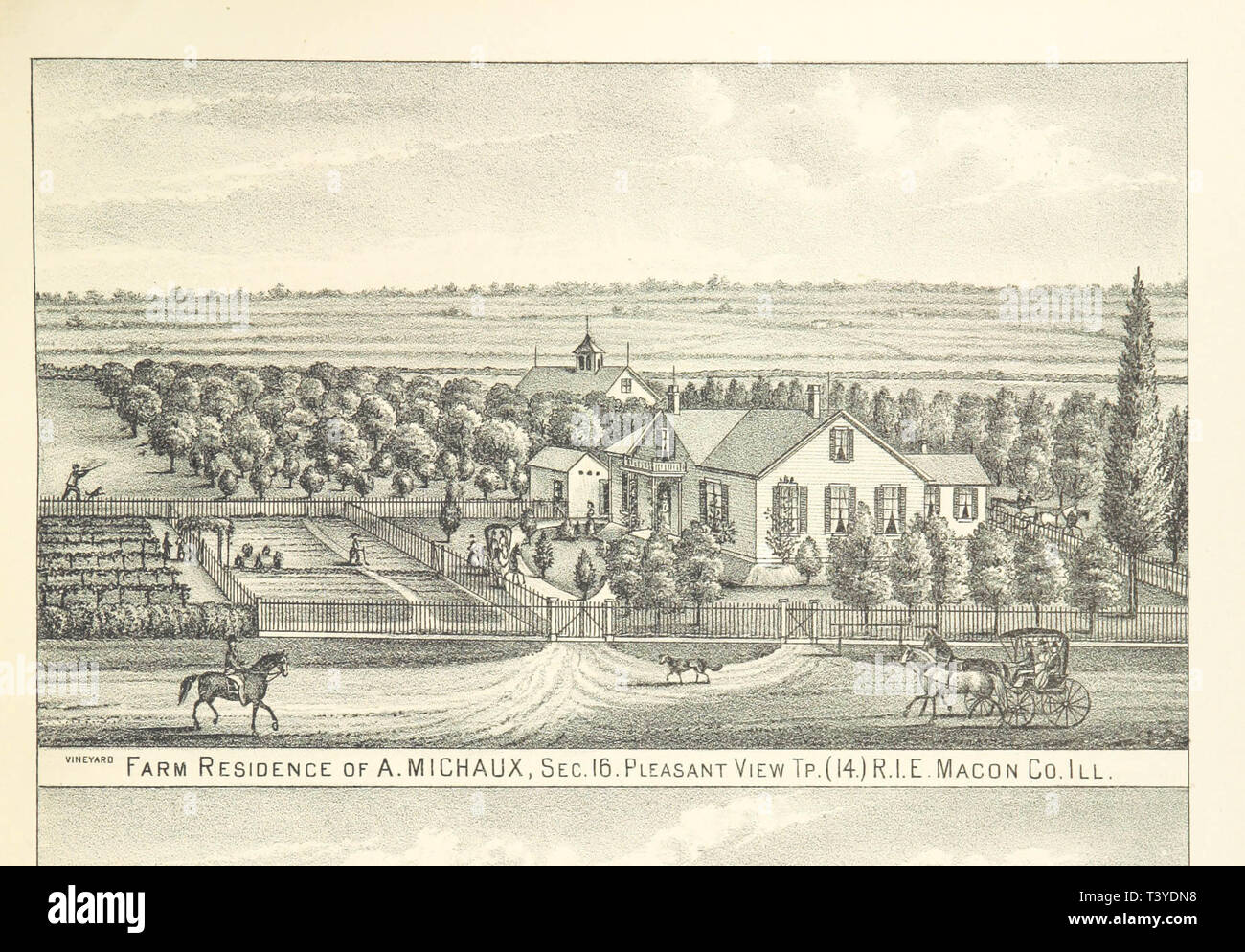History of Macon County Illinois Stock Photo - Alamy