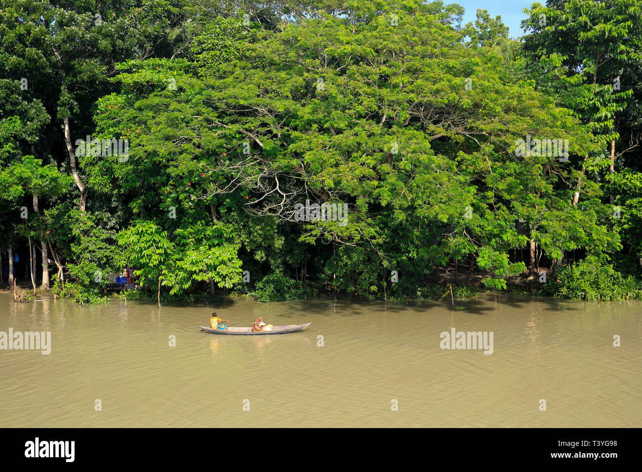 Life around the Sondha River. Pirojpur, Bangladesh Stock Photo - Alamy