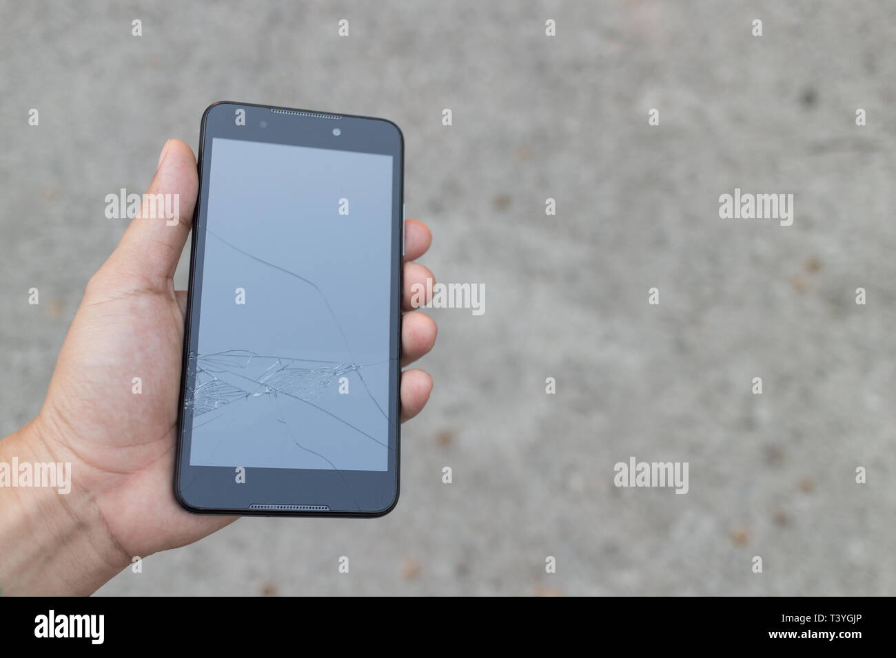 Broken glass black, man hi-res stock photography and images - Alamy