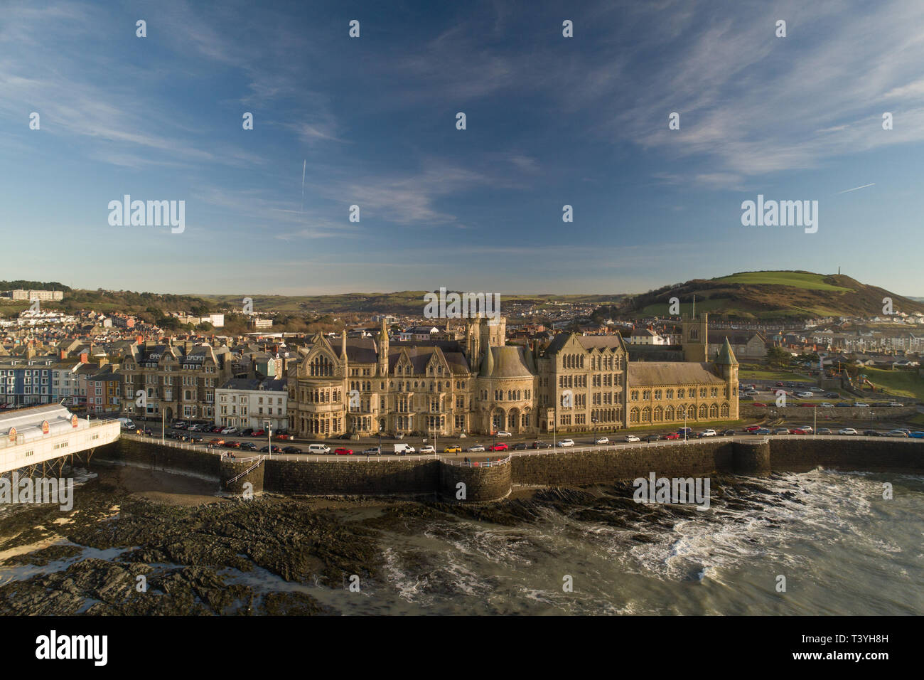 Old college aberystwyth exterior hi-res stock photography and images ...