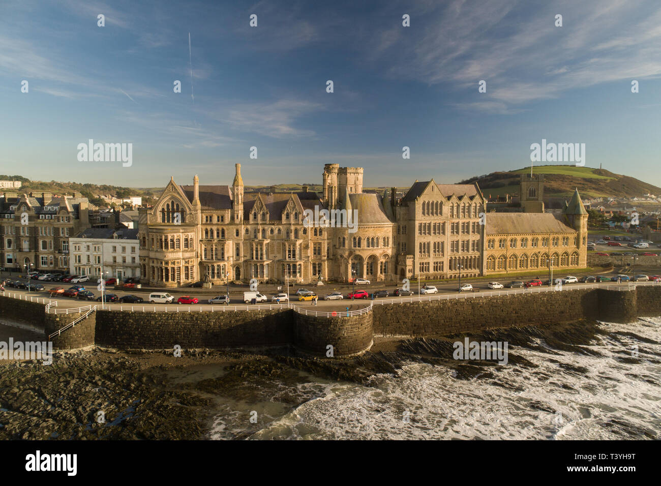 Old college aberystwyth exterior hi-res stock photography and images ...