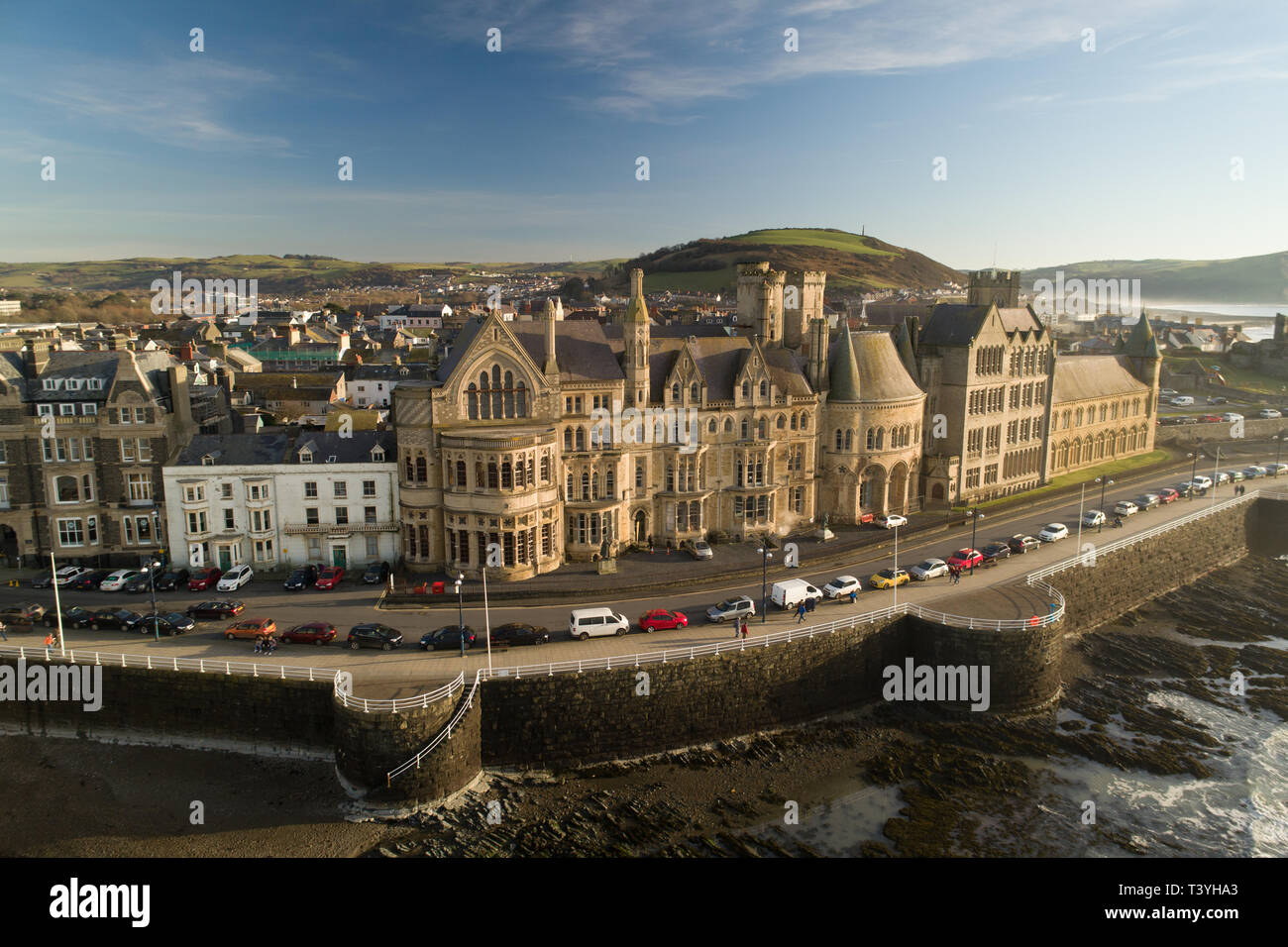 Old college aberystwyth exterior hi-res stock photography and images ...