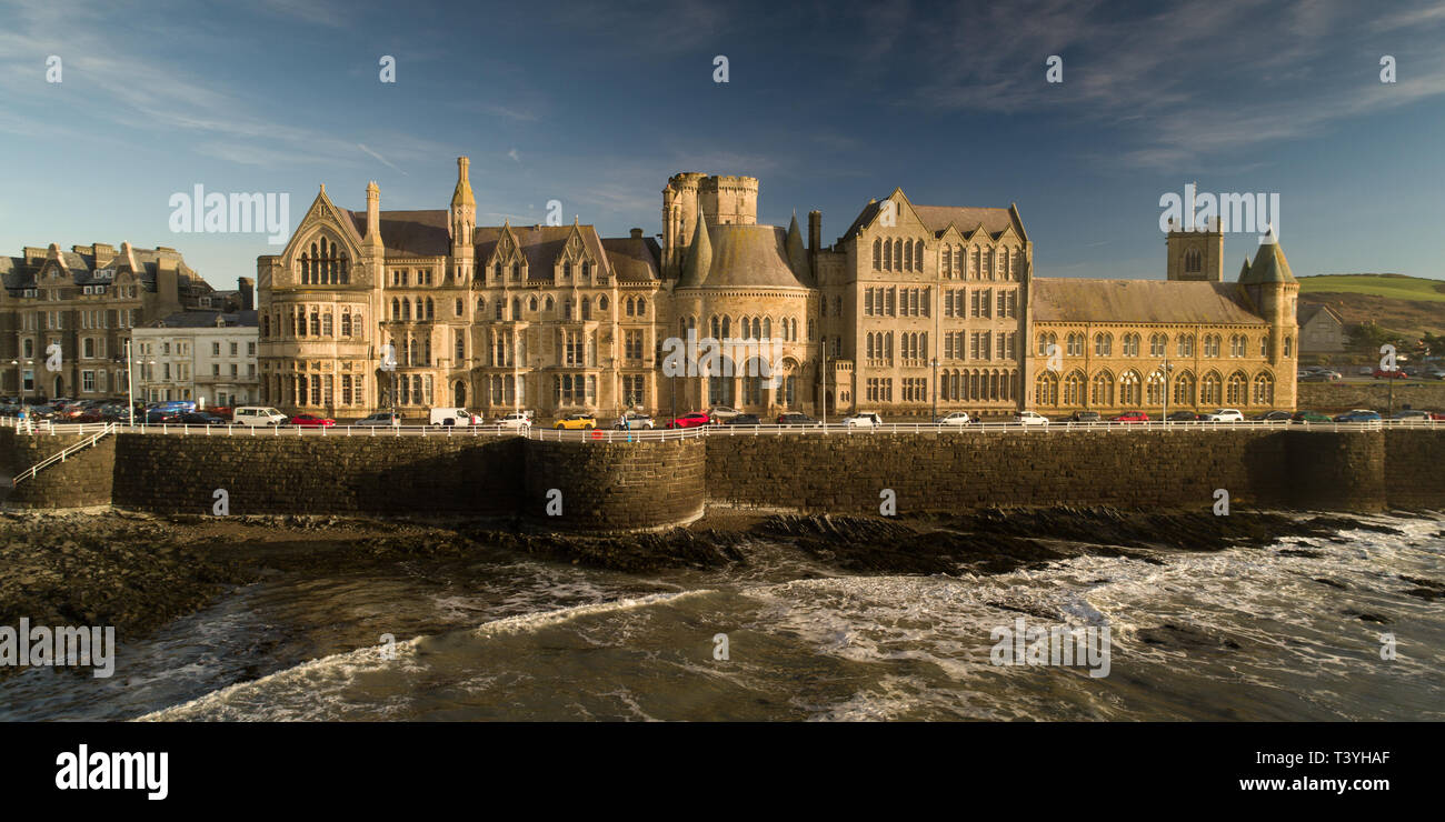 Old college aberystwyth exterior hi-res stock photography and images ...