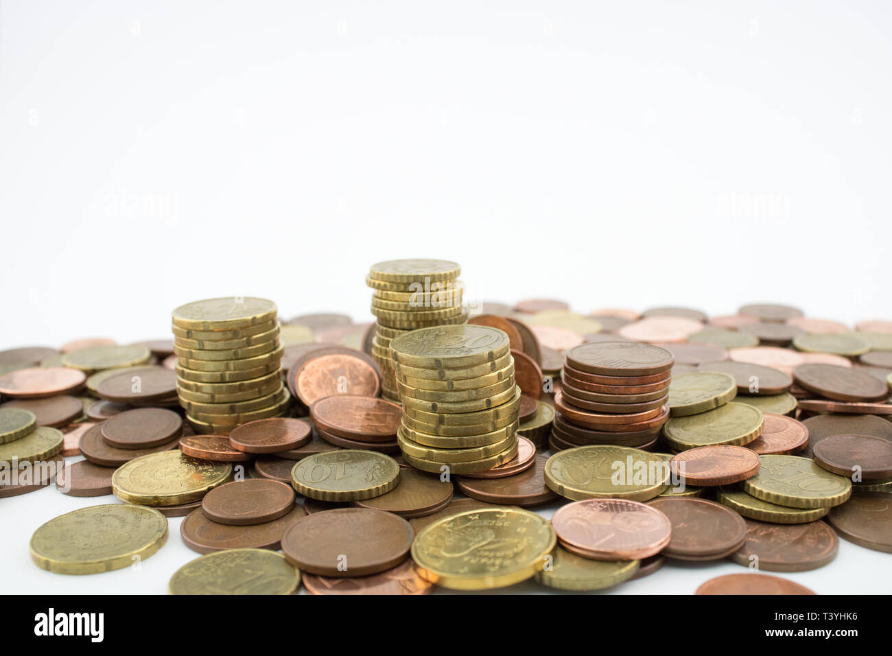 Euro money stack hi-res stock photography and images - Alamy
