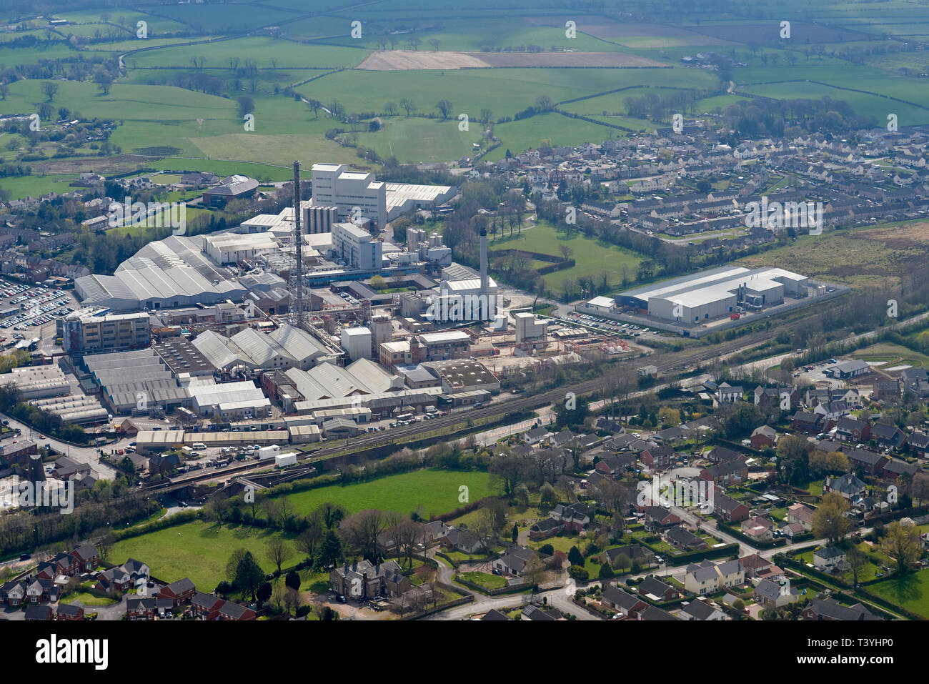 Innovia Films Ltd, Wigton, Cumbria, north West England, UK Stock Photo ...