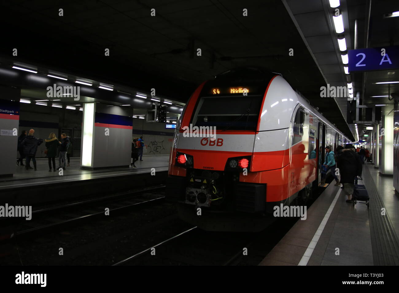 The Austrian Federal Railway or obb train is the main train system in ...