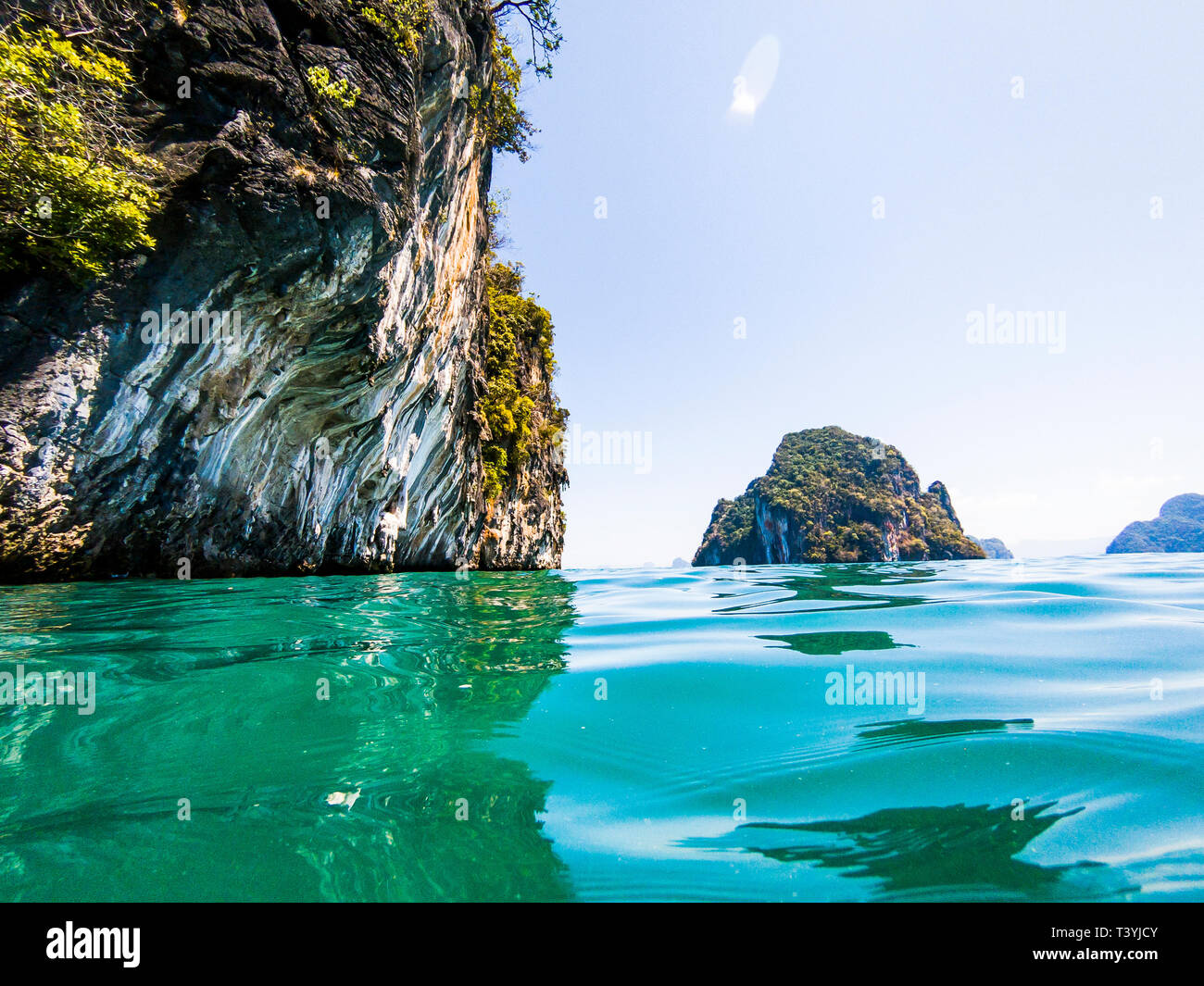 Thai limestone climbing hi-res stock photography and images - Alamy