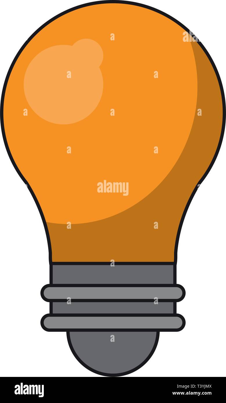 Bulb light idea cartoon isolated Stock Vector Image & Art - Alamy