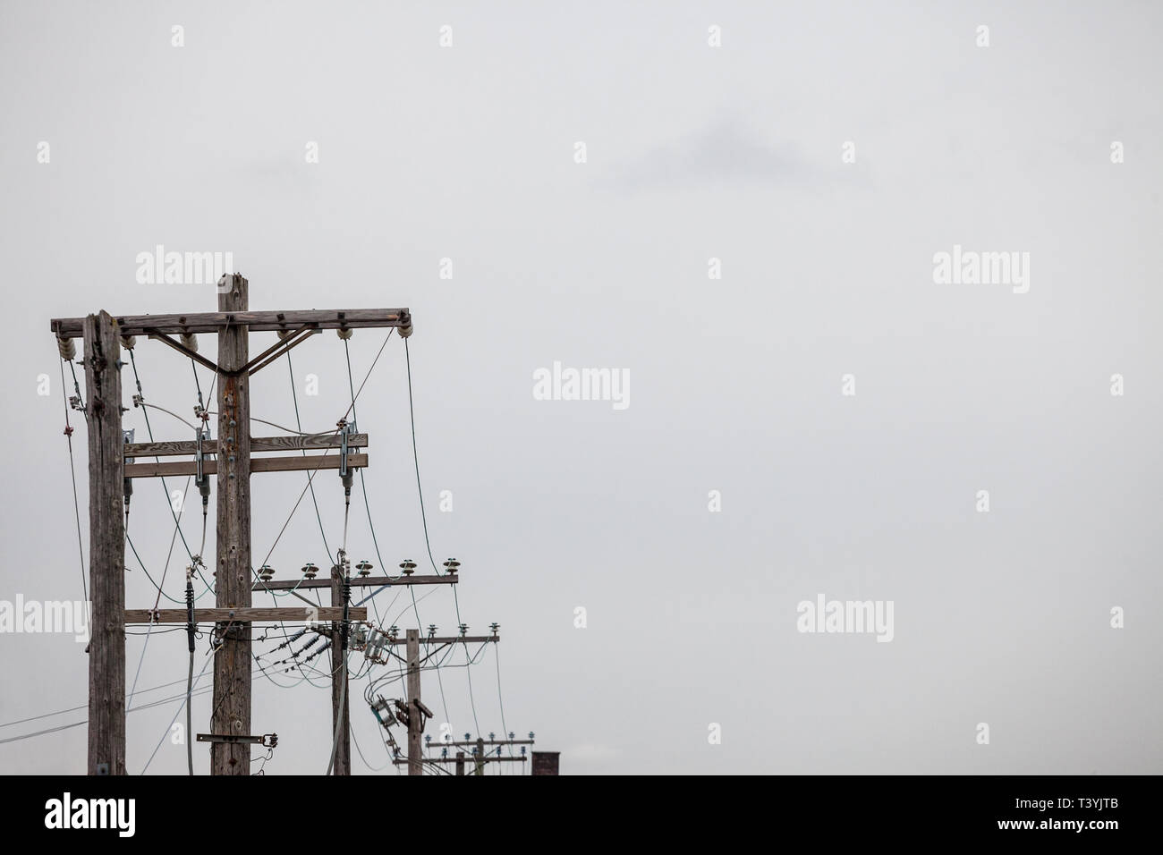 Rotten poles hi-res stock photography and images - Alamy