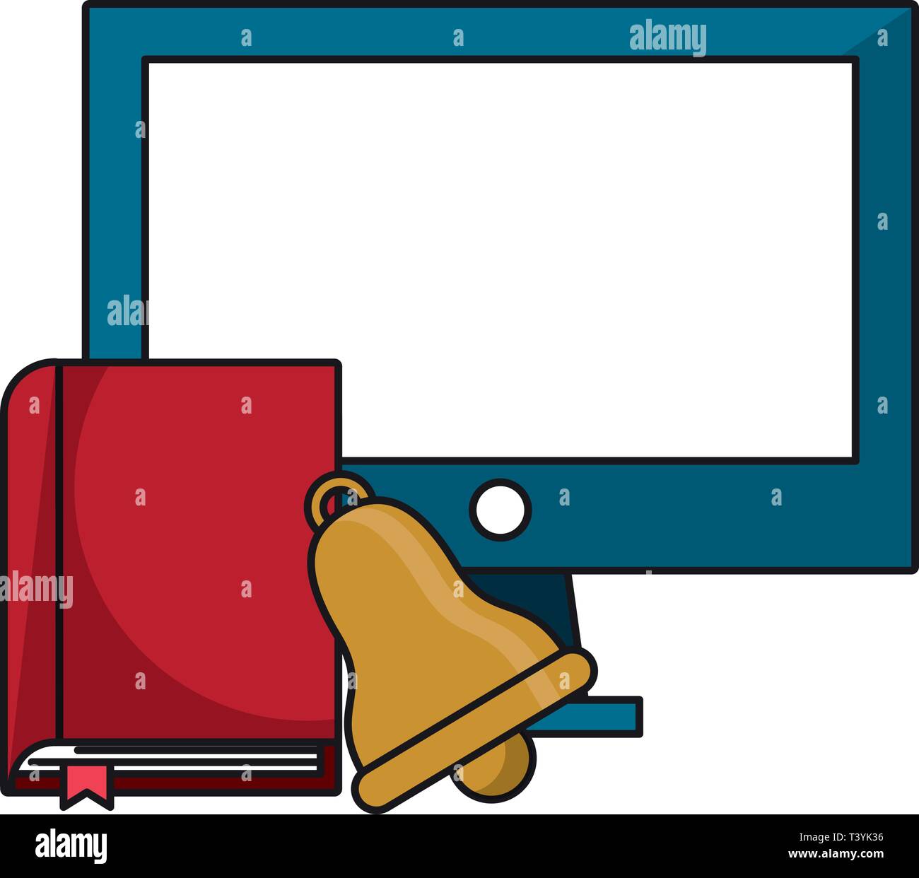 Elearning education symbols Stock Vector Image & Art - Alamy