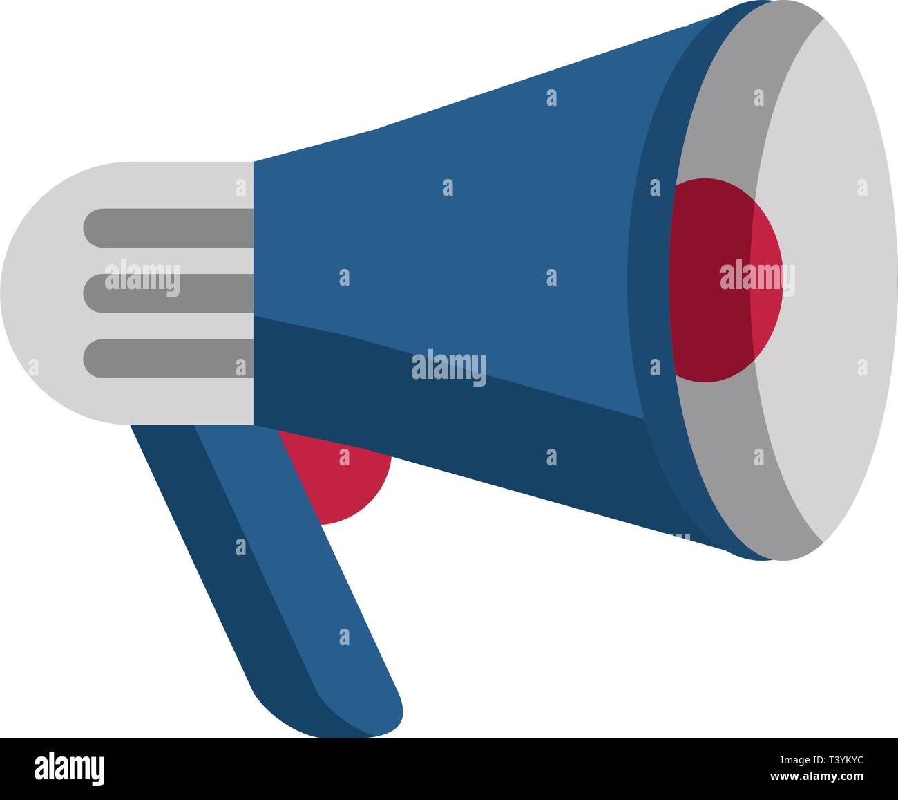 Bullhorn advertising symbol isolated Stock Vector Image & Art - Alamy