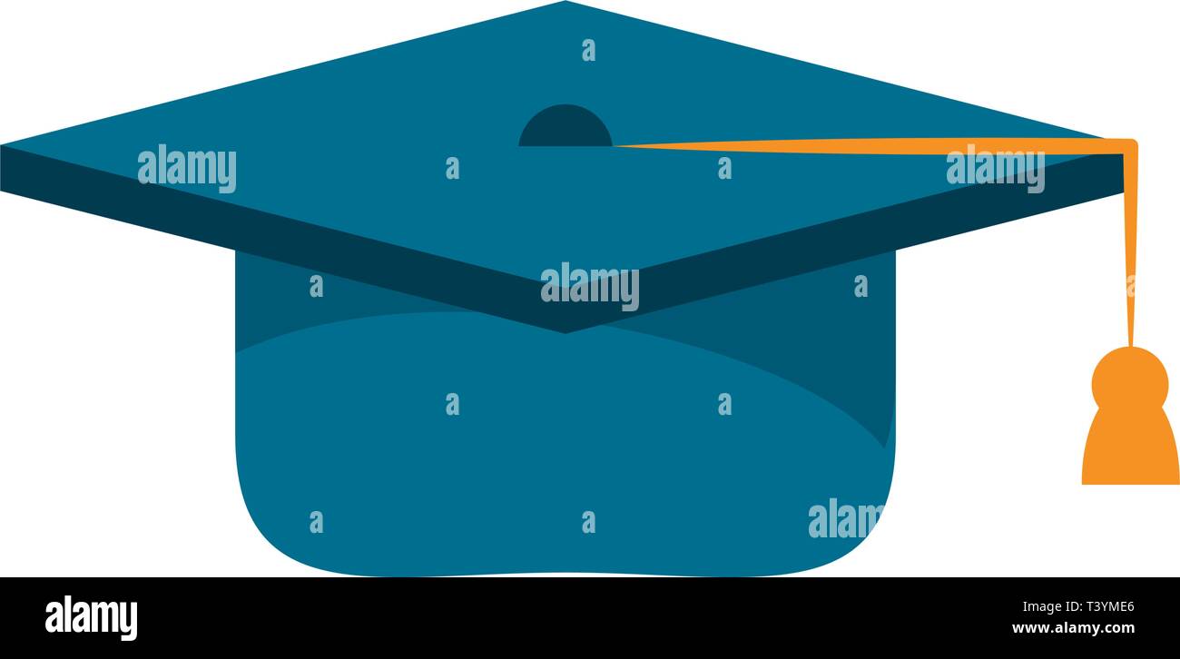 Graduation hat symbol isolated Stock Vector Image & Art - Alamy