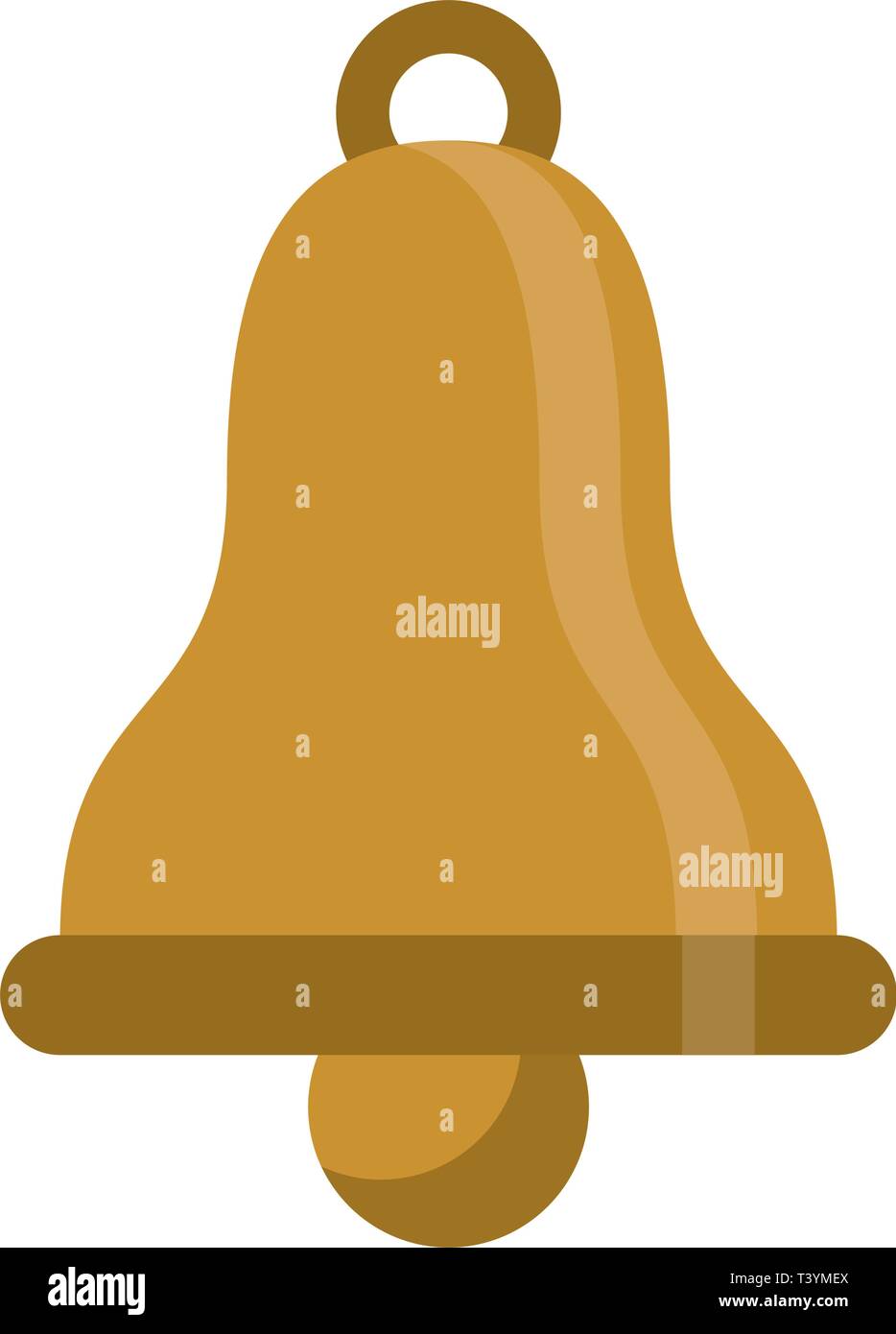 Bell ring symbol cartoon Stock Vector Image & Art - Alamy