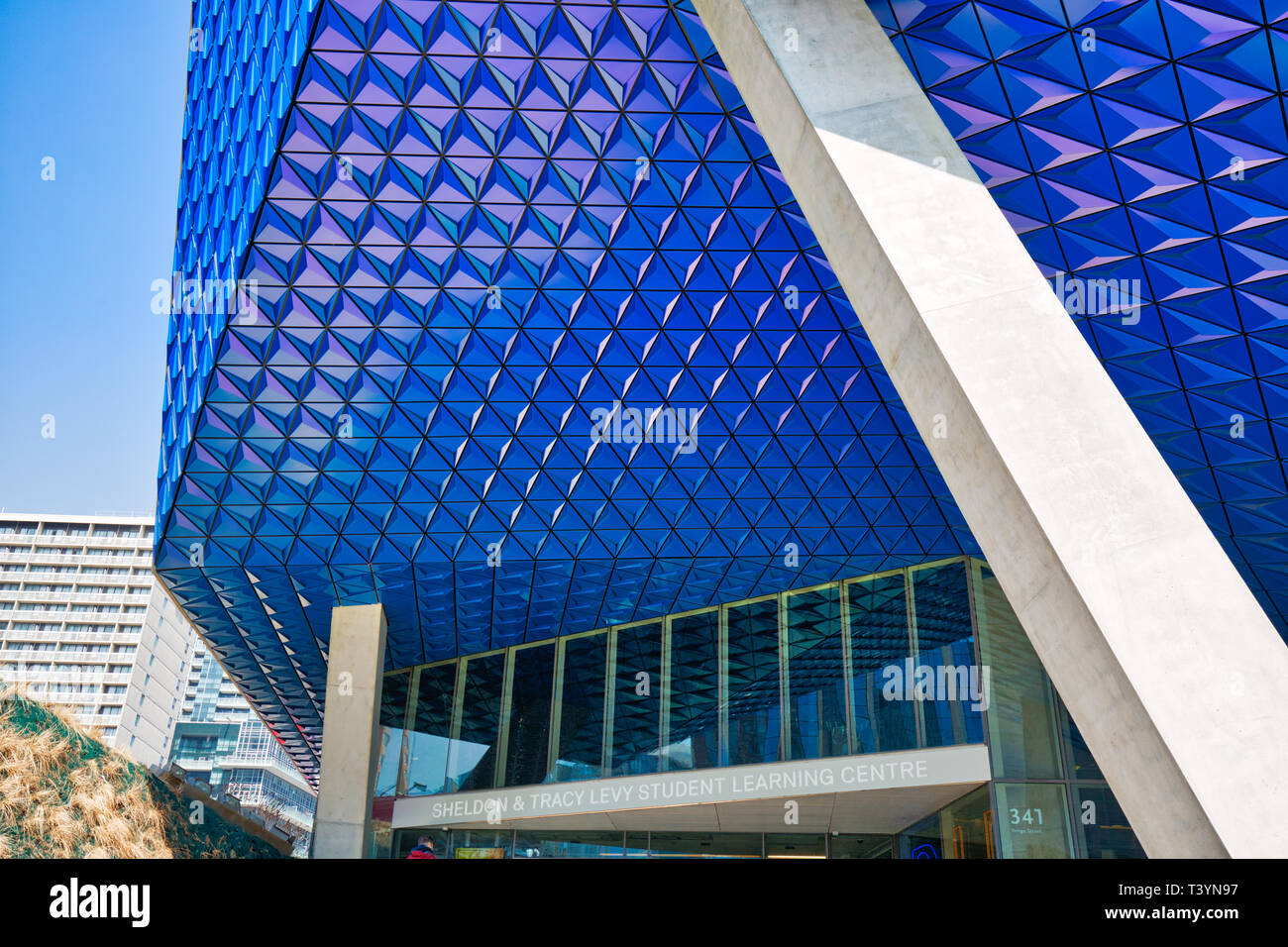 Toronto, Canada-4 April, 2019: Newly built Ryerson University building ...