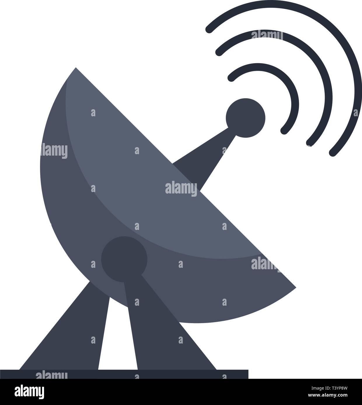 Telecommunication antenna technology device Stock Vector Image & Art ...