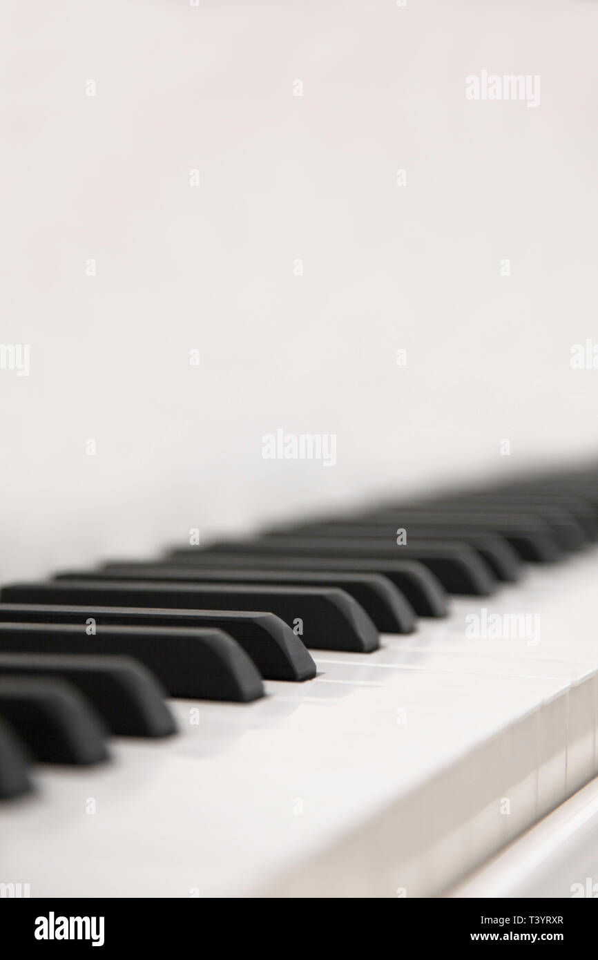 Close up of piano keys Stock Photo - Alamy