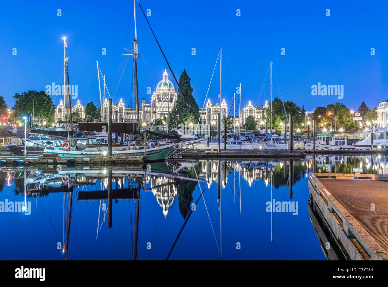 British columbia inner harbour victoria boat colour image water taxi hi ...