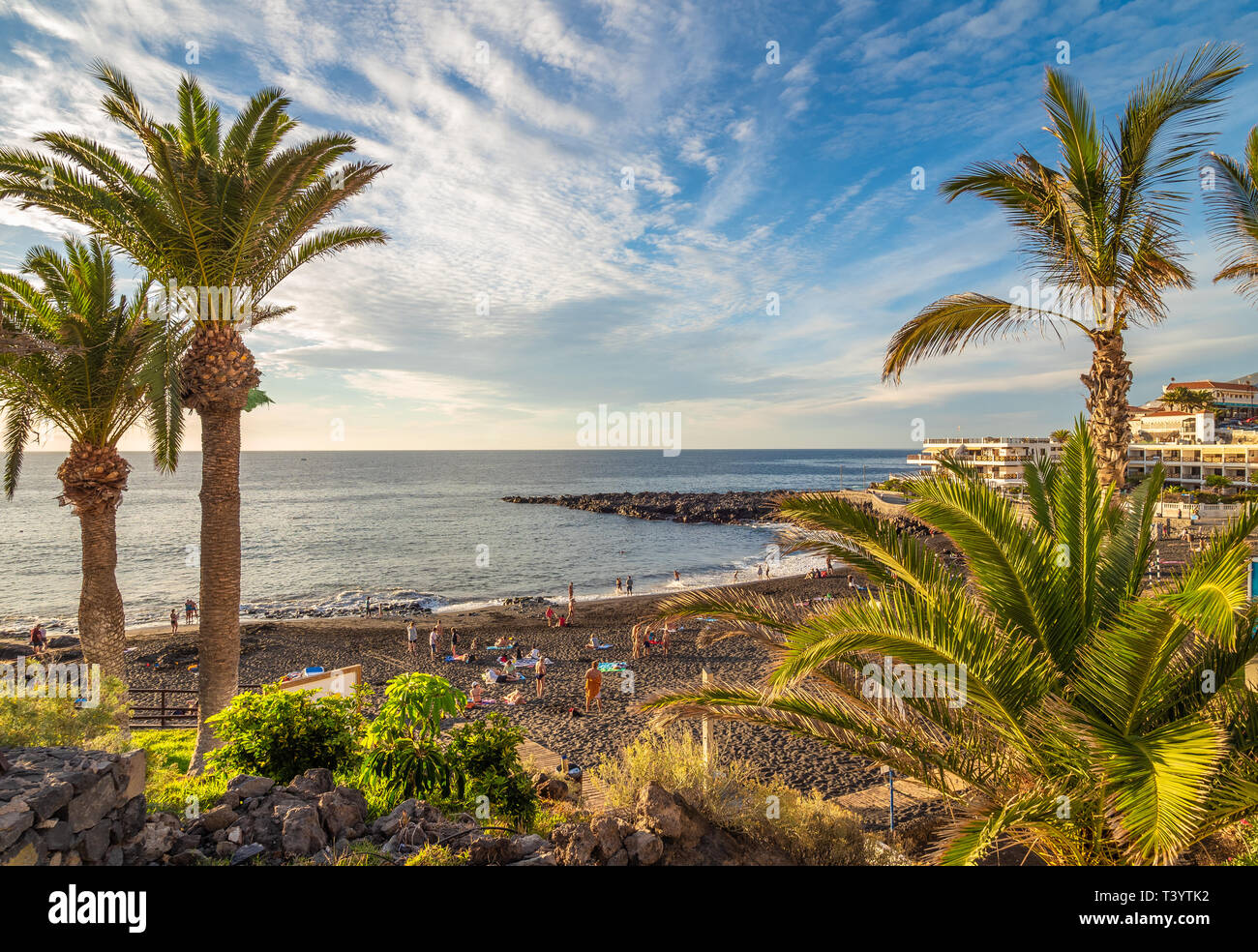 Playa de la arena tenerife hi-res stock photography and images - Alamy