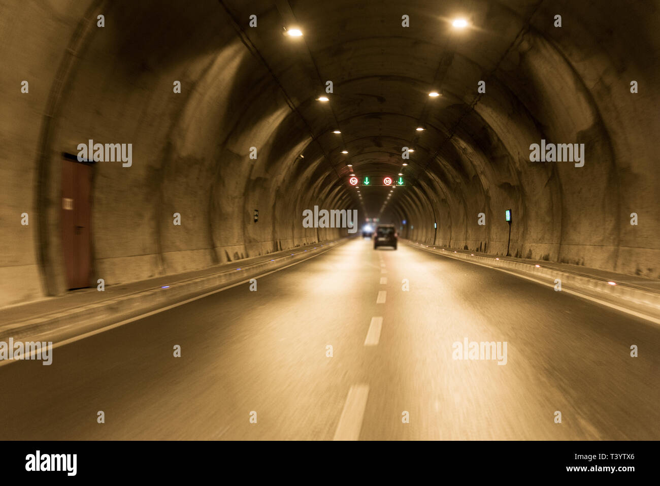 Urban tunnel view Stock Photo - Alamy