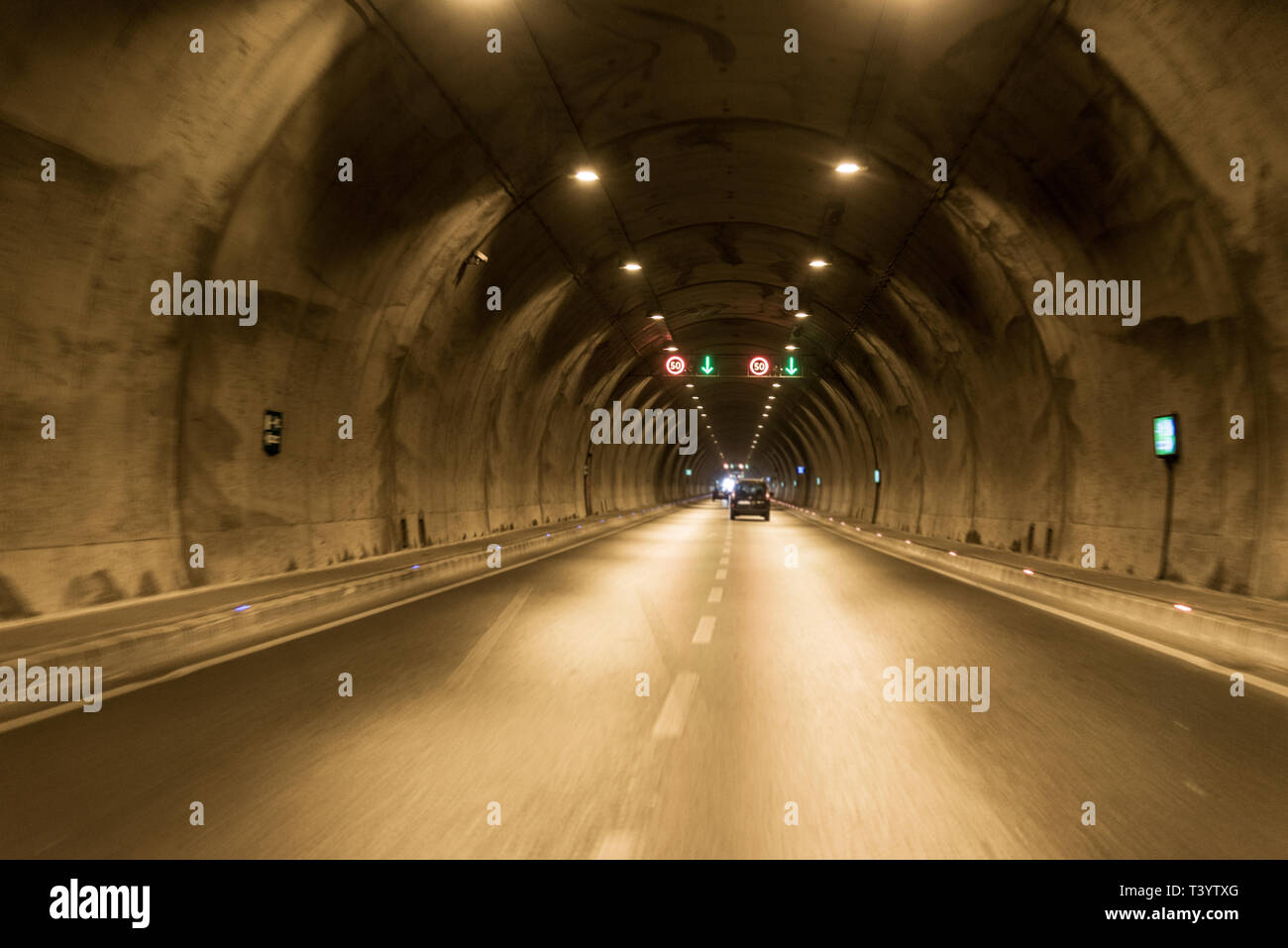 Tunnel road background hi-res stock photography and images - Alamy