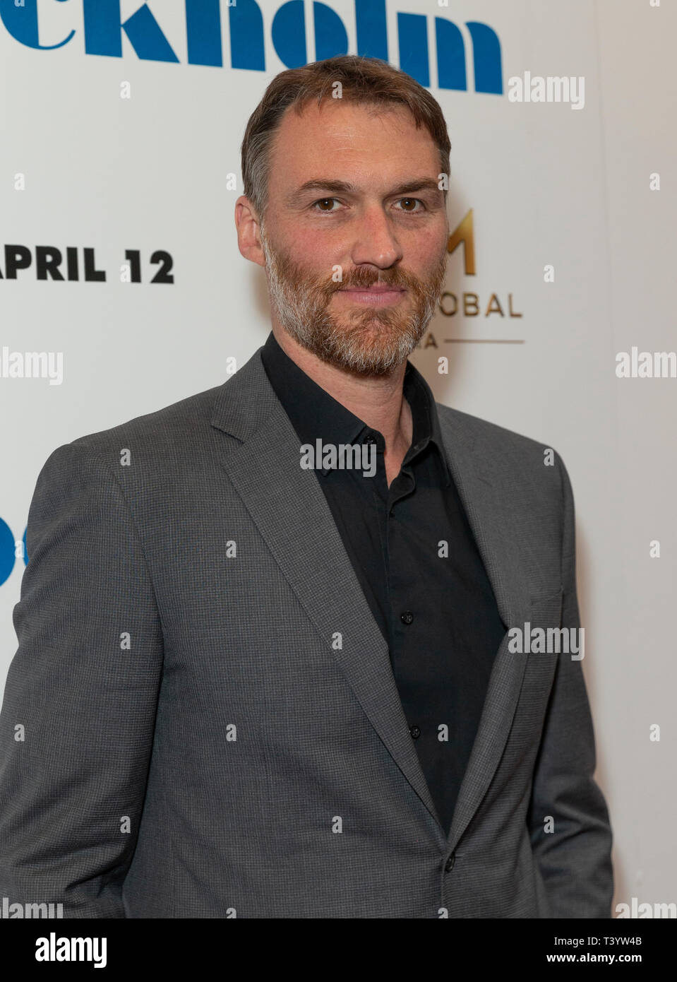 New York, NY - April 11, 2019: Robert Budreau attends premiere of movie ...