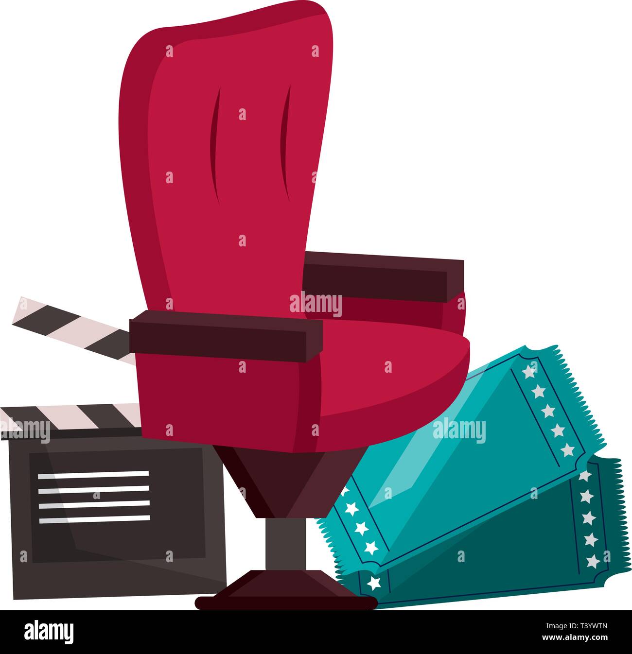 Cinema and movies cartoons Stock Vector Image & Art - Alamy