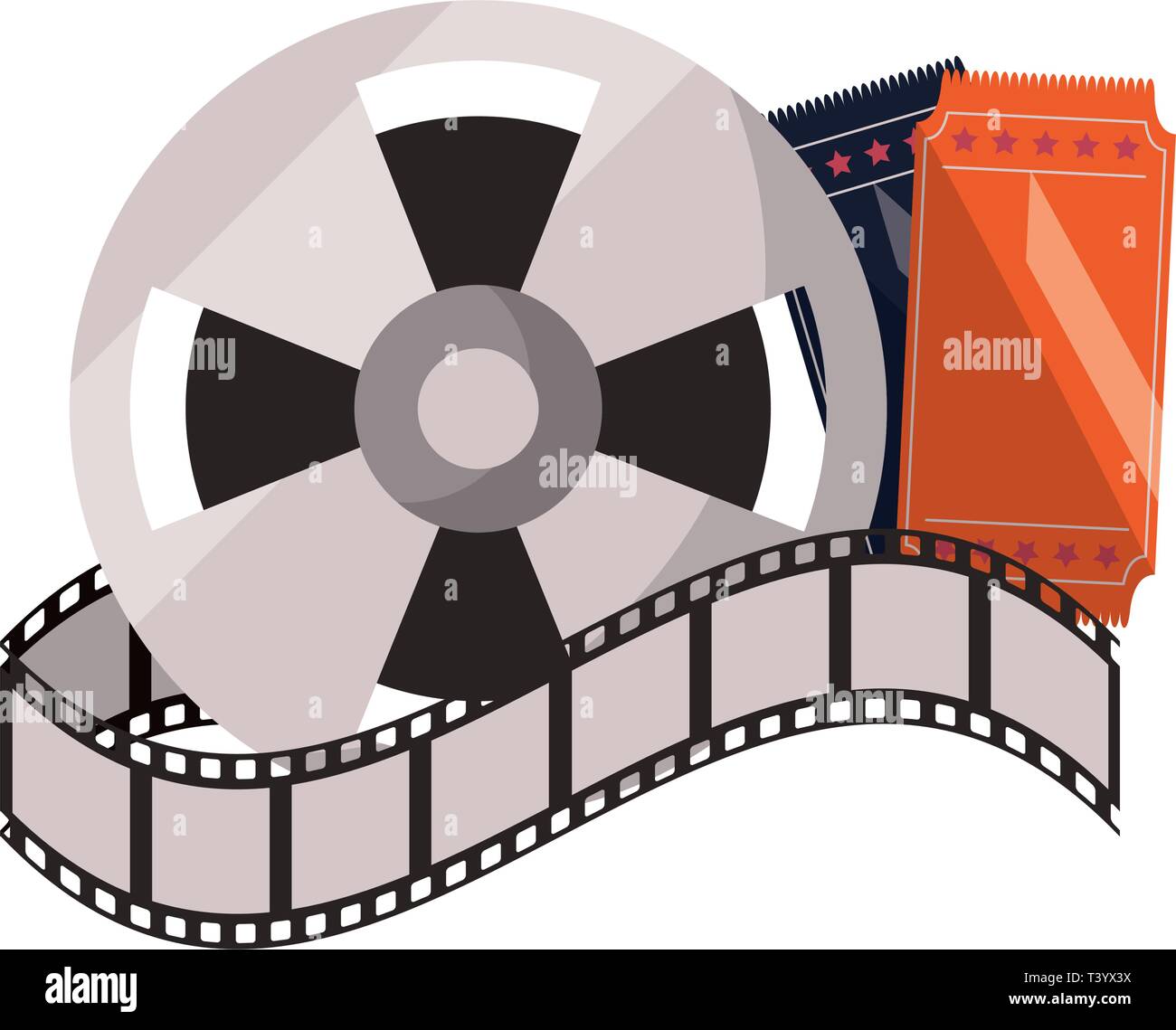 Cinema and movies cartoons Stock Vector Image & Art - Alamy