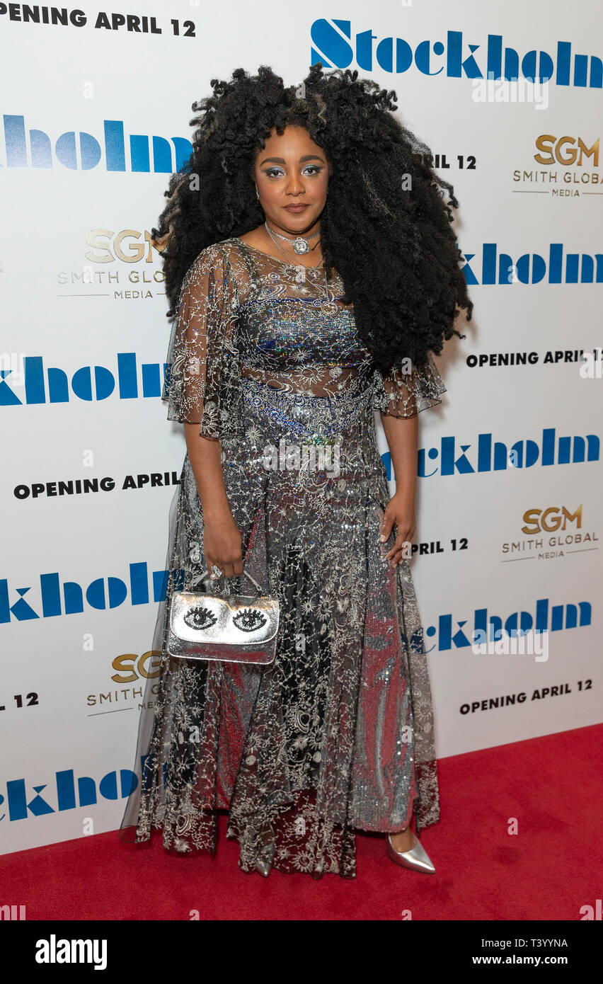 TK Quann wearing dress by Tadashi Shoji attends premiere of movie ...