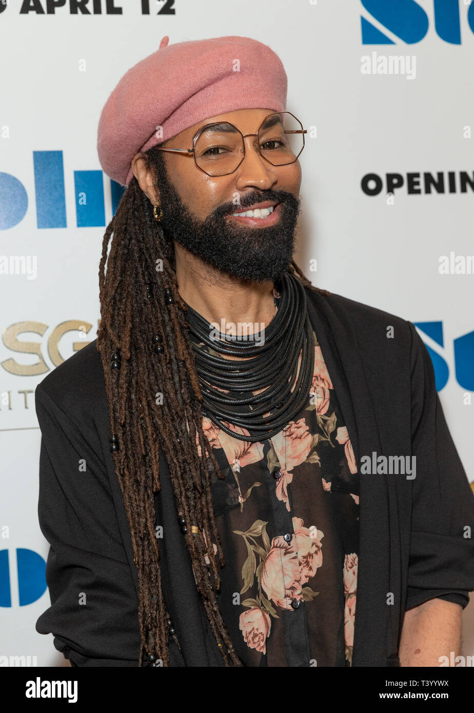 Ty Hunter attends premiere of movie Stockholm at Museum of Modern Art ...