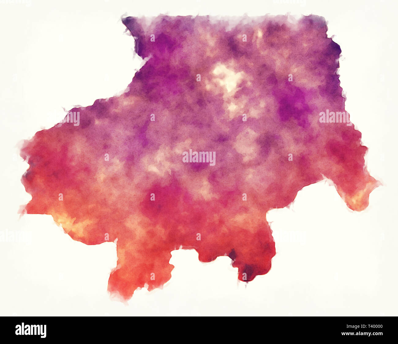 Map of uige hi-res stock photography and images - Alamy