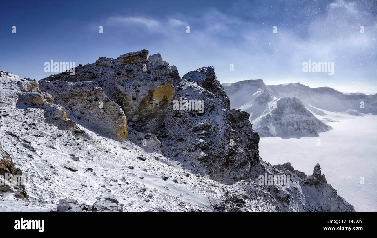 beauty of Changbai mountain Stock Photo - Alamy