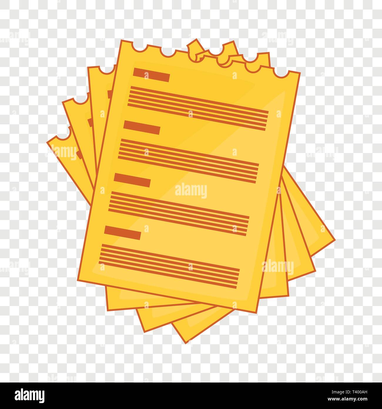 Four list icon, cartoon style Stock Vector Image & Art - Alamy