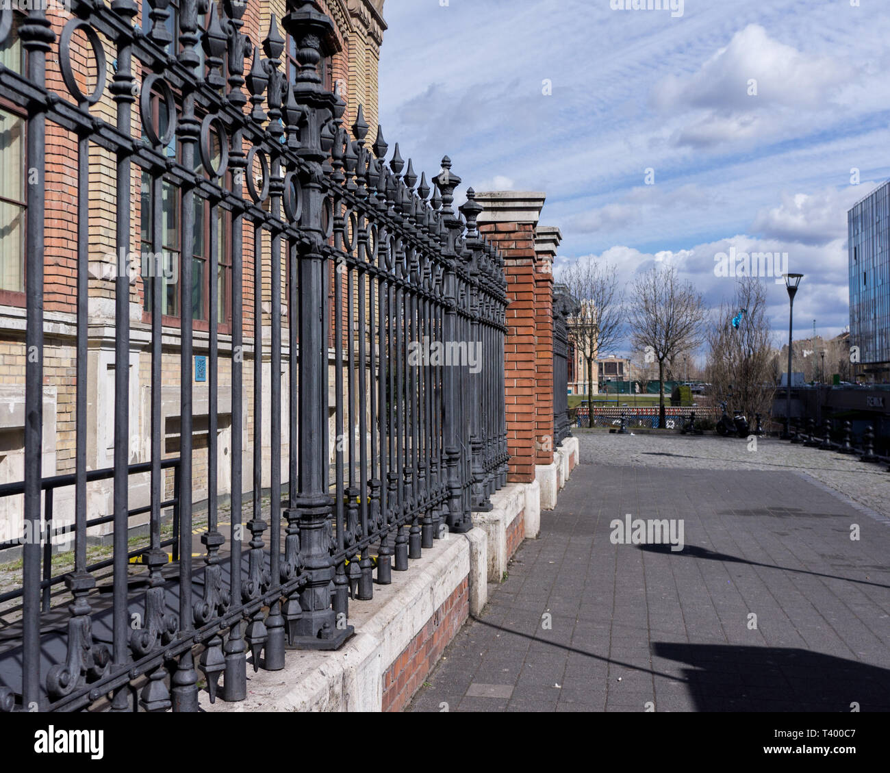 Decorative forging railing hi-res stock photography and images - Alamy