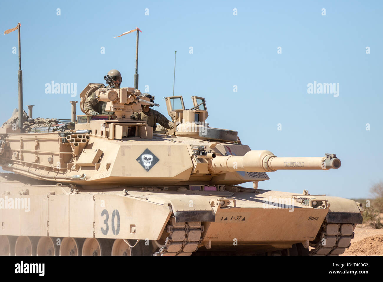 A Soldier assigned to 1st Battalion, 37th Armored Regiment, 2nd Brigade ...