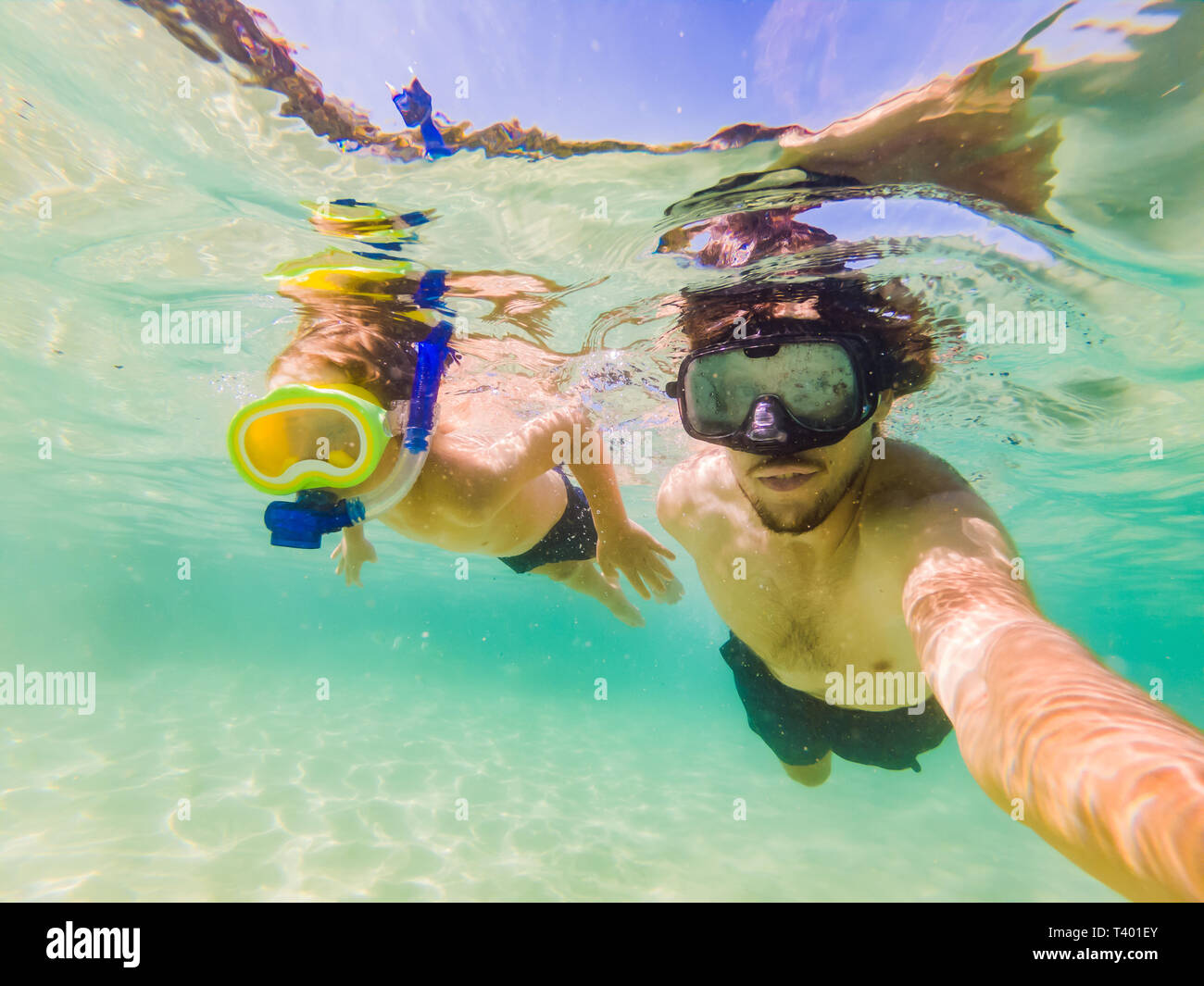 Learn to snorkel hi-res stock photography and images - Alamy