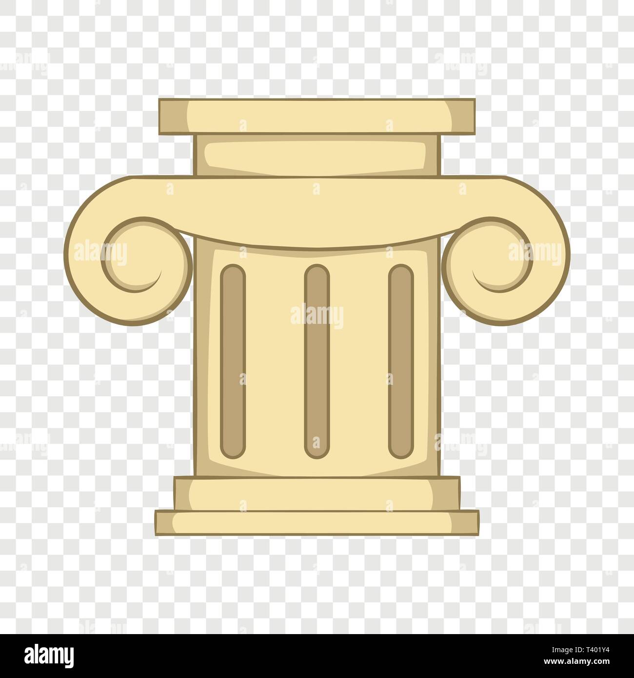 Roman column icon, cartoon style Stock Vector Image & Art - Alamy
