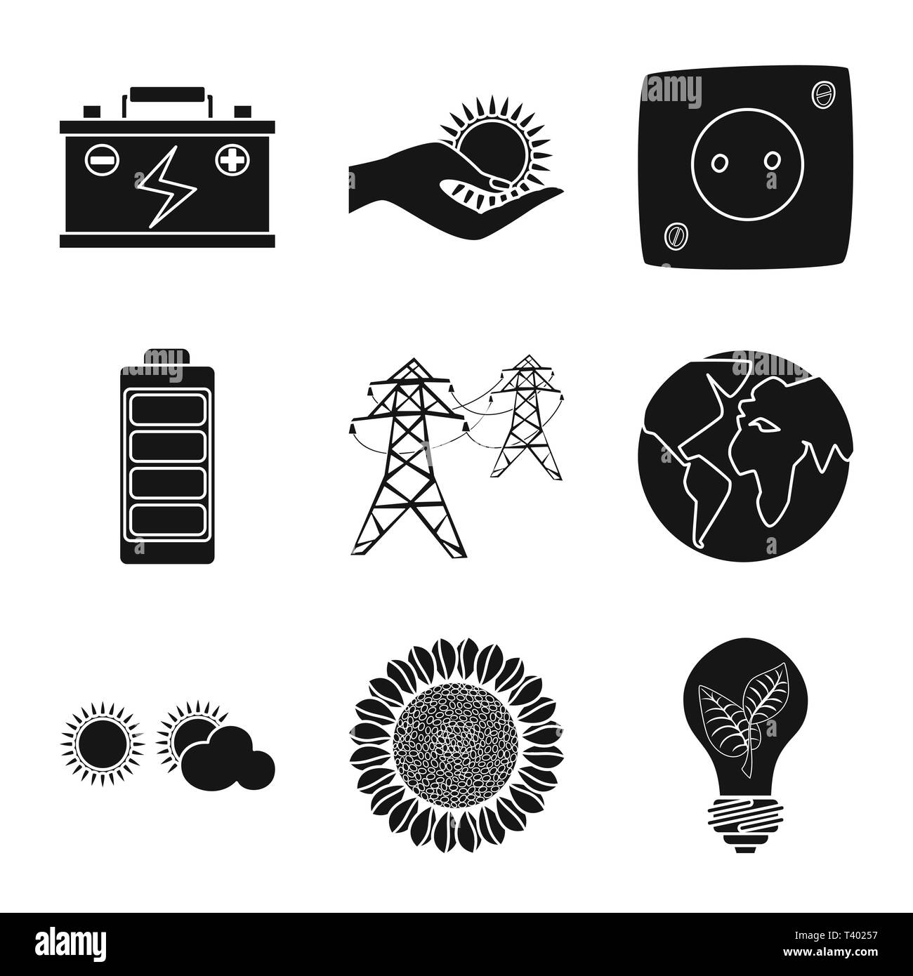 Vector design of innovation and technology symbol. Set of innovation ...