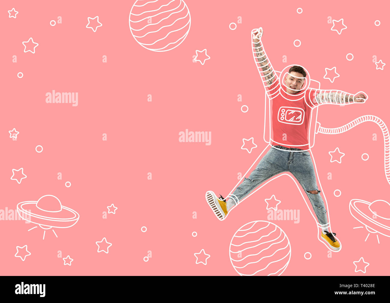 Space Suit Outline Tecky