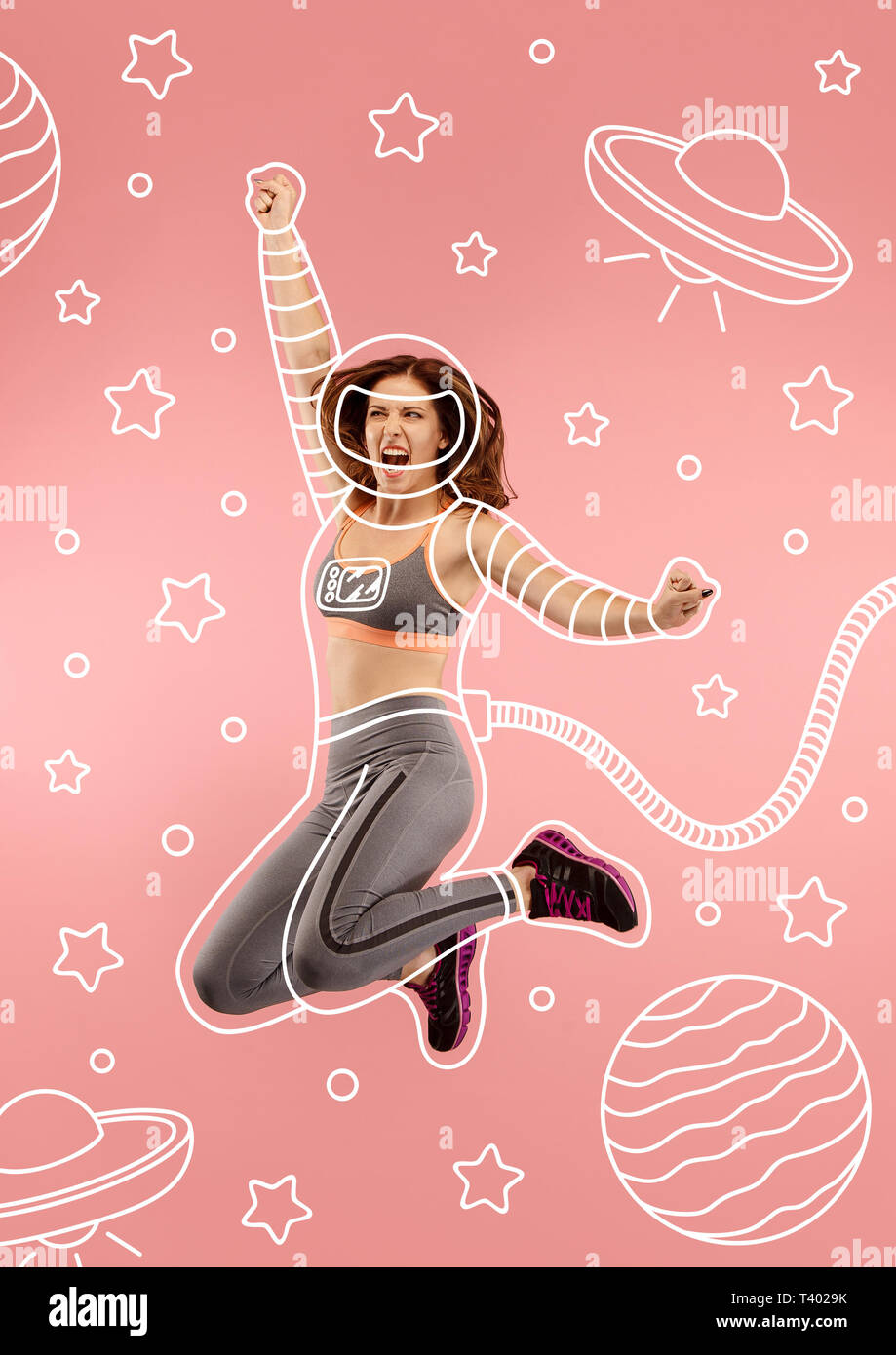 Space Suit Outline Tecky