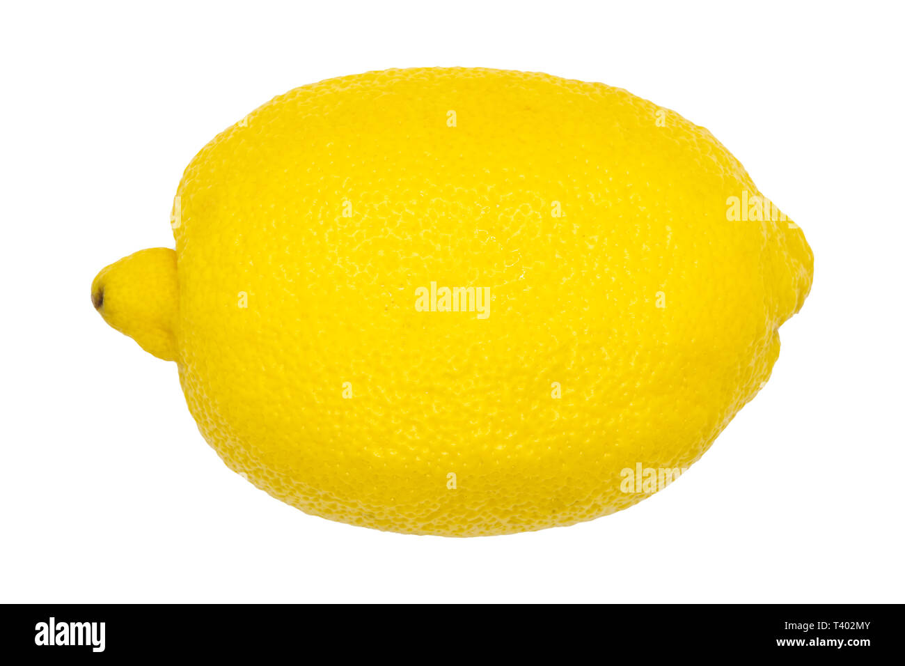 Lemon, isolated, macro, close up. Fresh sour lemon external surface ...