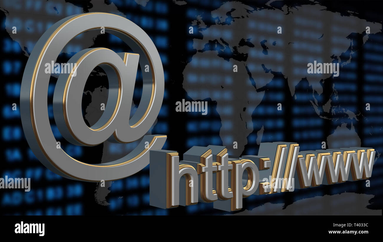 World Wide Internet Communication concept Stock Photo - Alamy