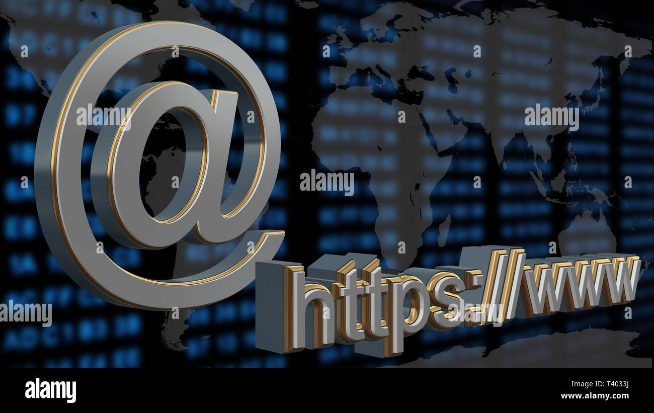 World Wide Internet Communication concept Stock Photo - Alamy