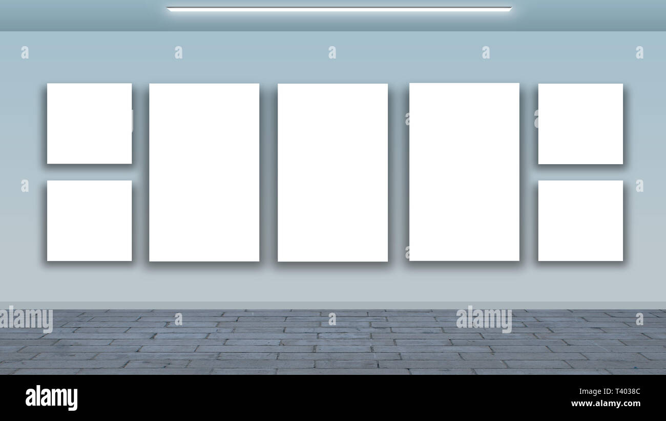 Gallery - room framework decoration Stock Photo - Alamy