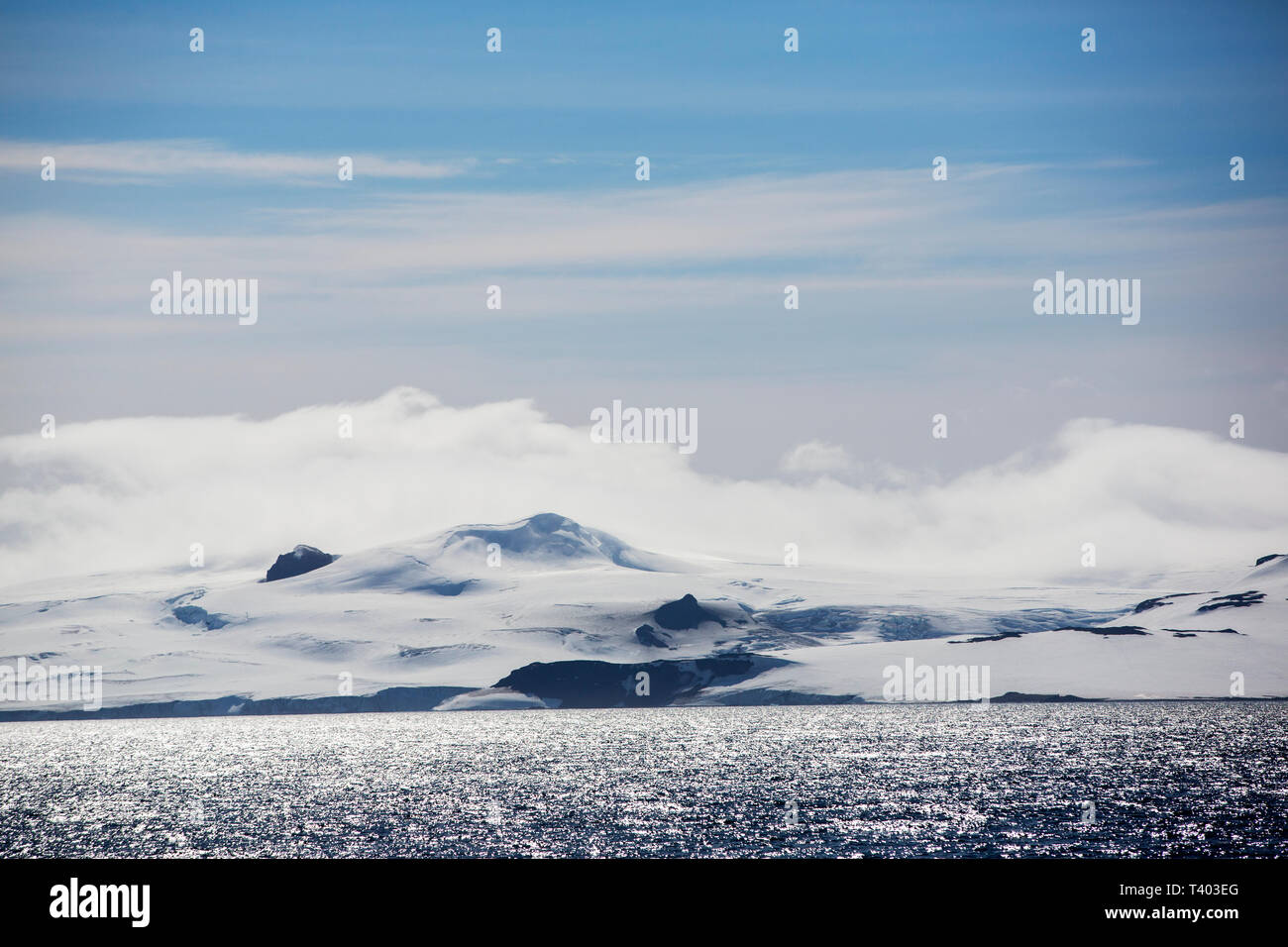 Greenwich Island, one of the South Shetland Islands, Antarctica Stock ...